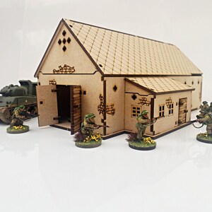 WW2 Normandy Farm Stables – 28mm to 32mm Wargames, Role Play or ...
