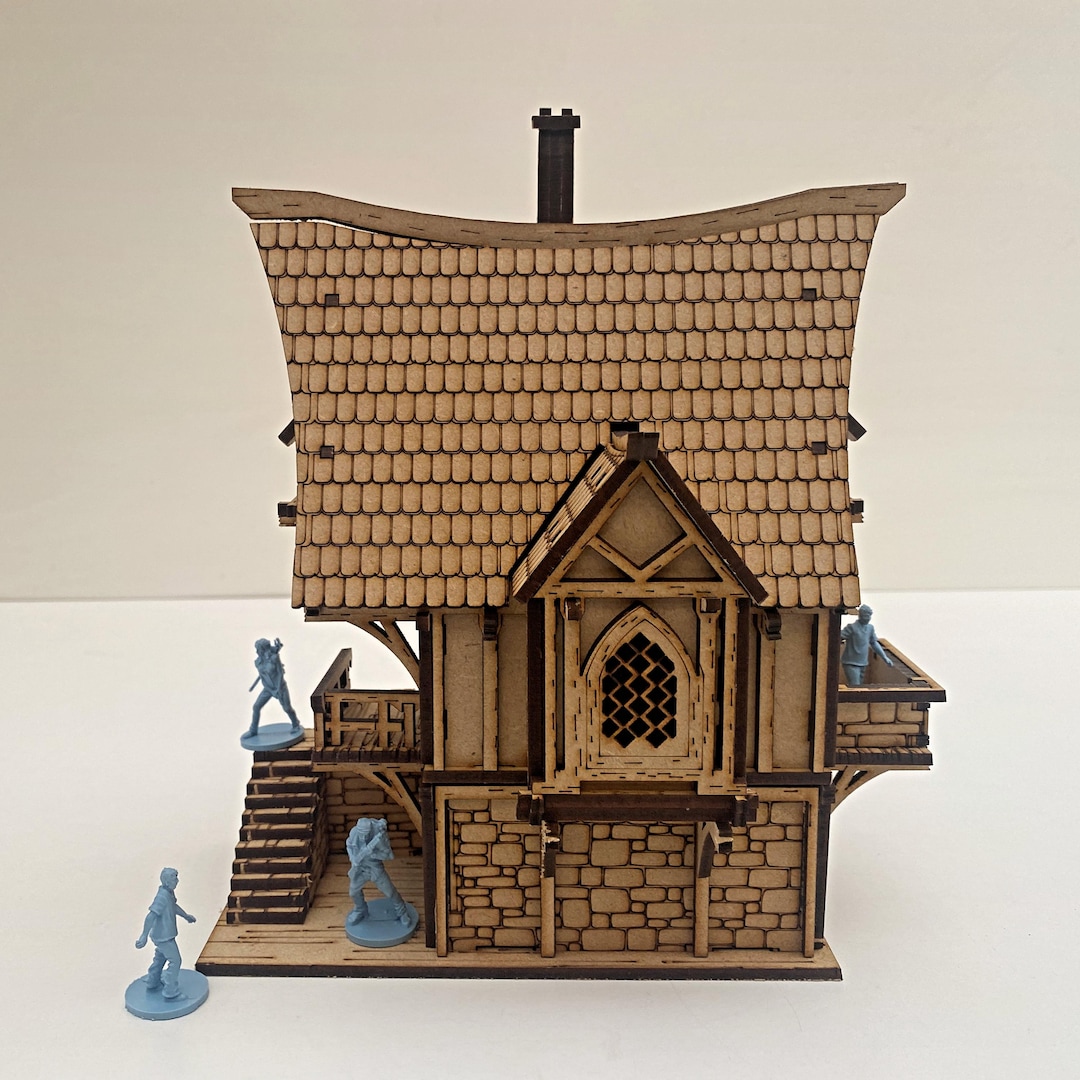 Sage's House Old World Medieval Fantasy Timber and Stone Buildings for ...