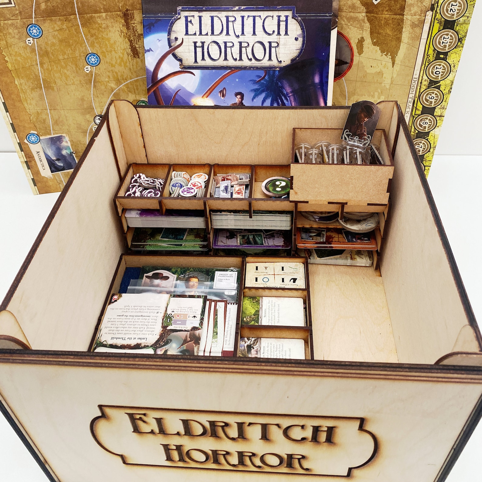 Eldritch Horror Storage Crate for Base and 4 Expansions and Add-ons ...