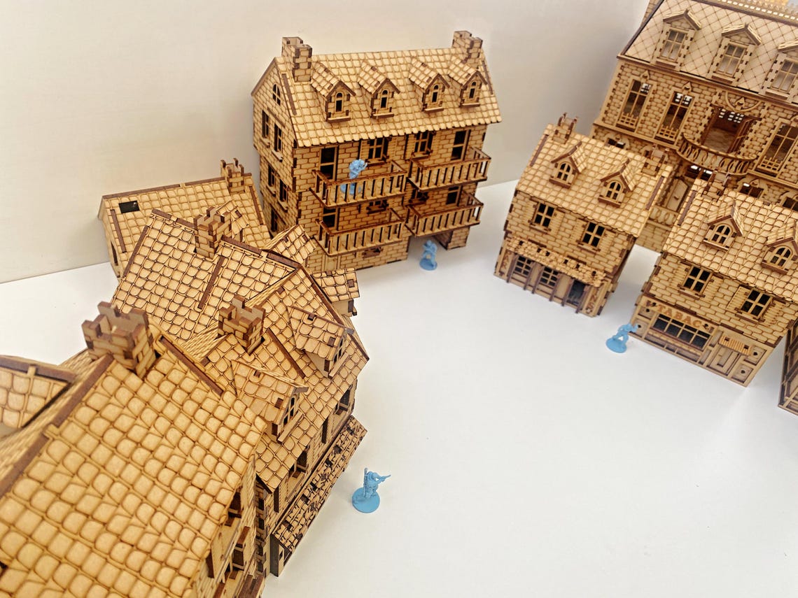 WW2 Normandy Watchtower/firetower Building Kit for Wargames 28mm-32mm ...