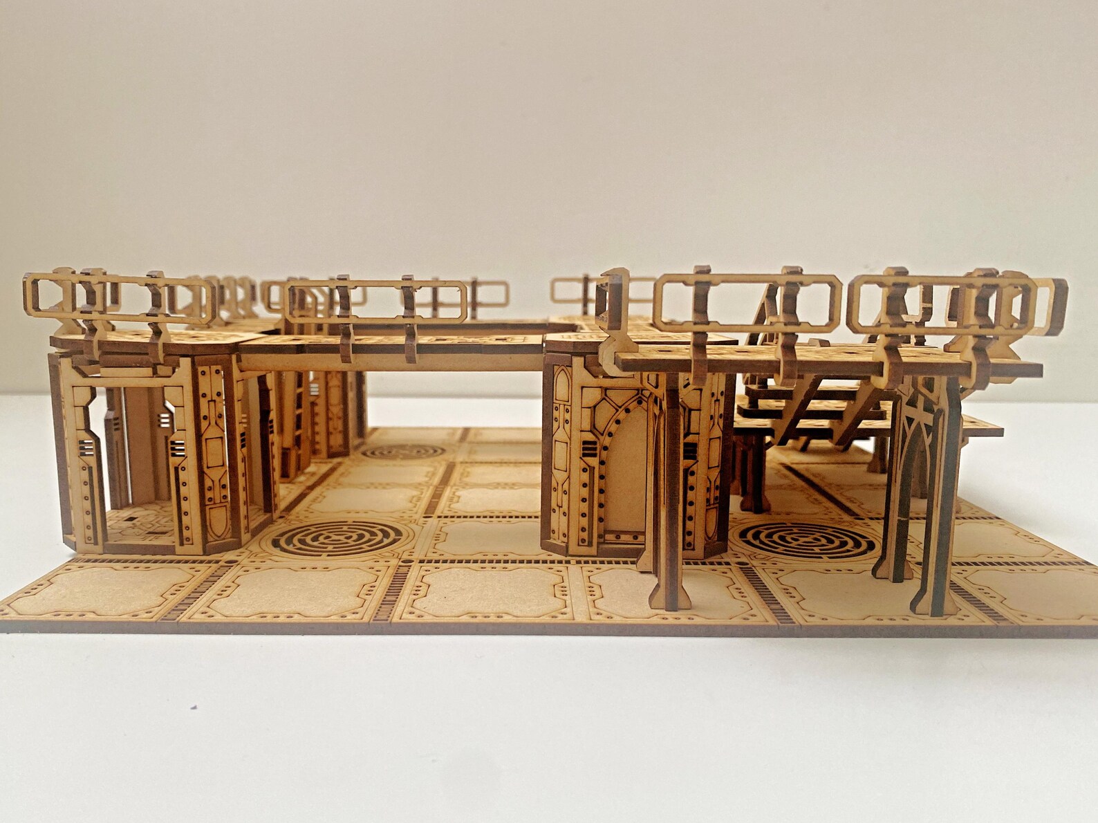 Base Set: Warhammer, Necromunda Laser Cut Terrain. Necropolis Set With ...