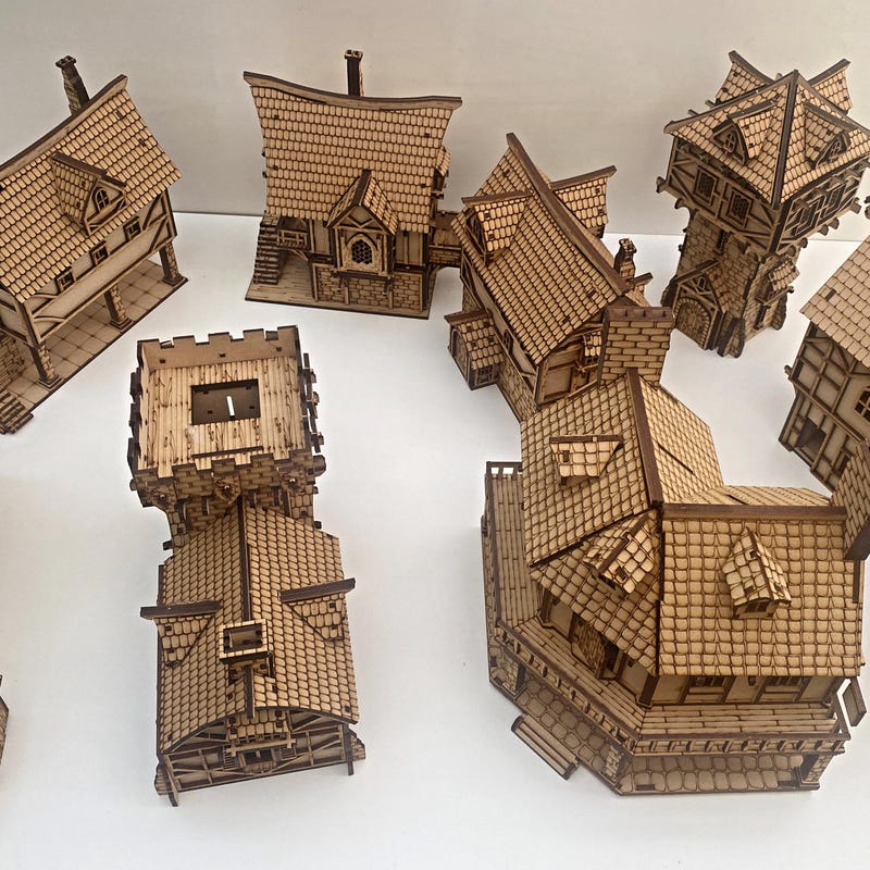 Mdf Fantasy House - Etsy UK