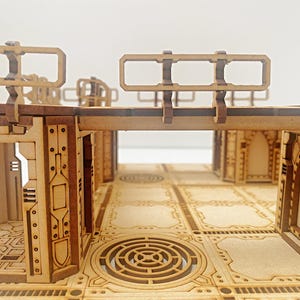 Base Set: Warhammer, Necromunda Laser Cut Terrain. Necropolis Set With ...