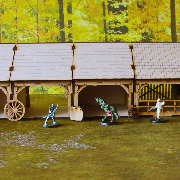 28mm Medieval Buildings - Etsy