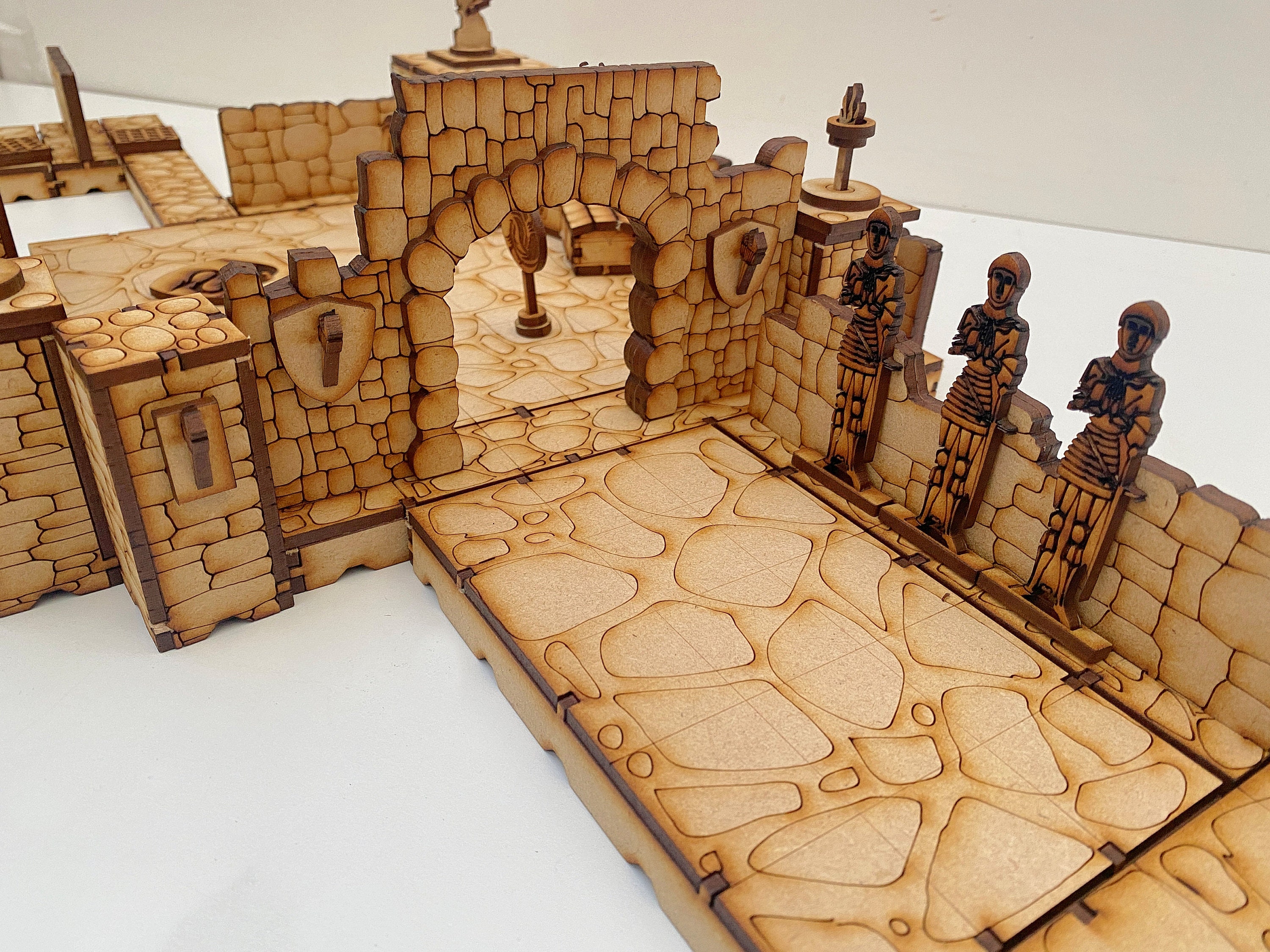 Dungeon Entrance Starter Set - Dragon Dungeon Set - 28mm Dnd ...