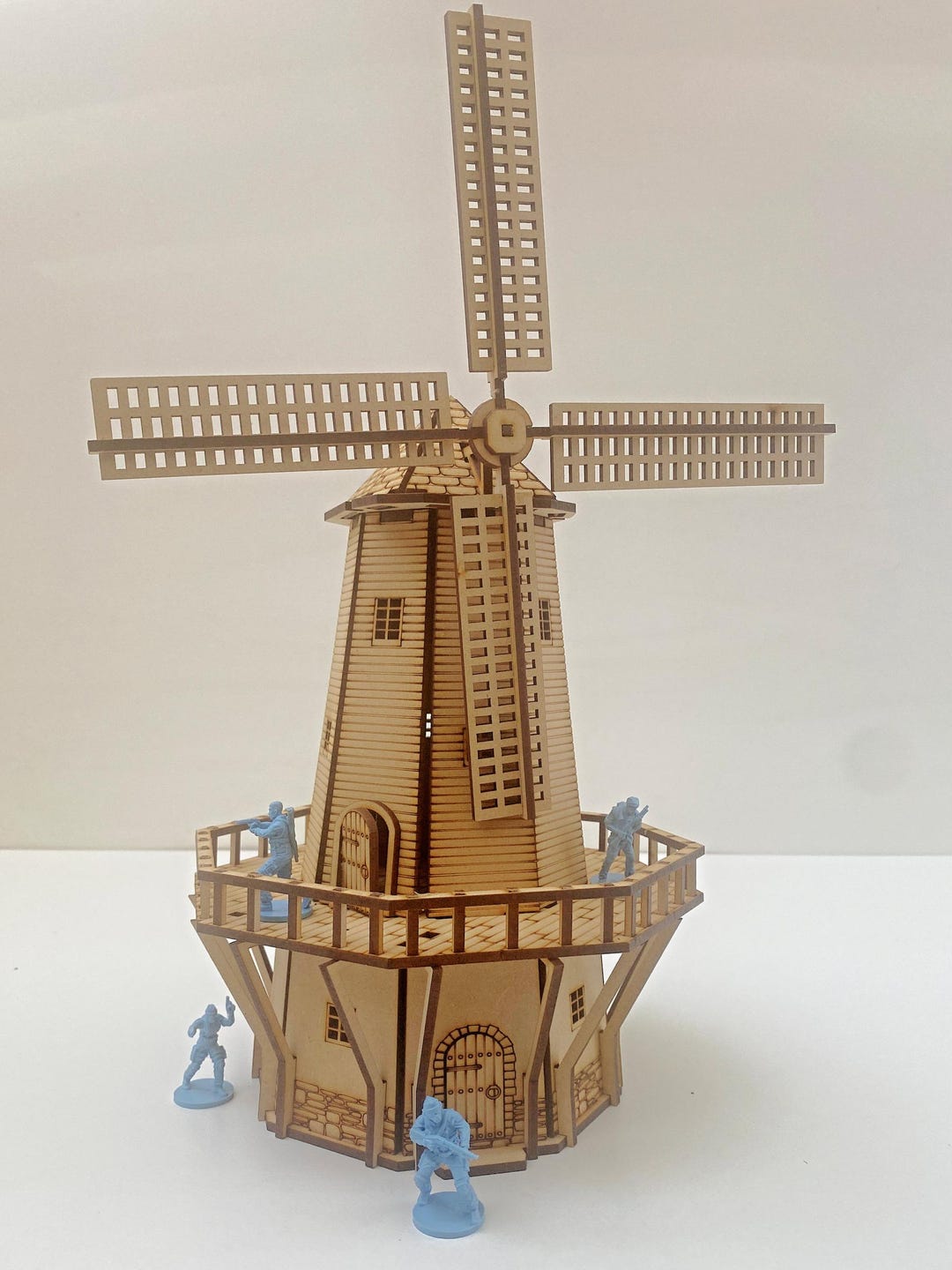 WW2 Windmill for Normandy WWII Wargames (28mm-32mm Skirmish Terrain ...