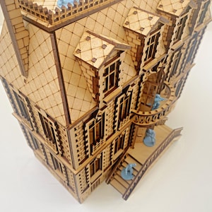 WW2 Normandy Large Château for Wargames (28mm-32mm Terrain With ...