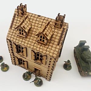 WW2 Normandy Village House Type 3 – 28mm to 32mm Wargames, Role Play or ...