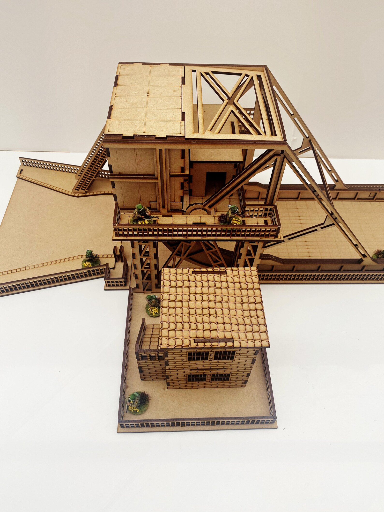 WW2 Normandy Pegasus Bridge – 28mm to 32mm Wargames, Role Play or ...