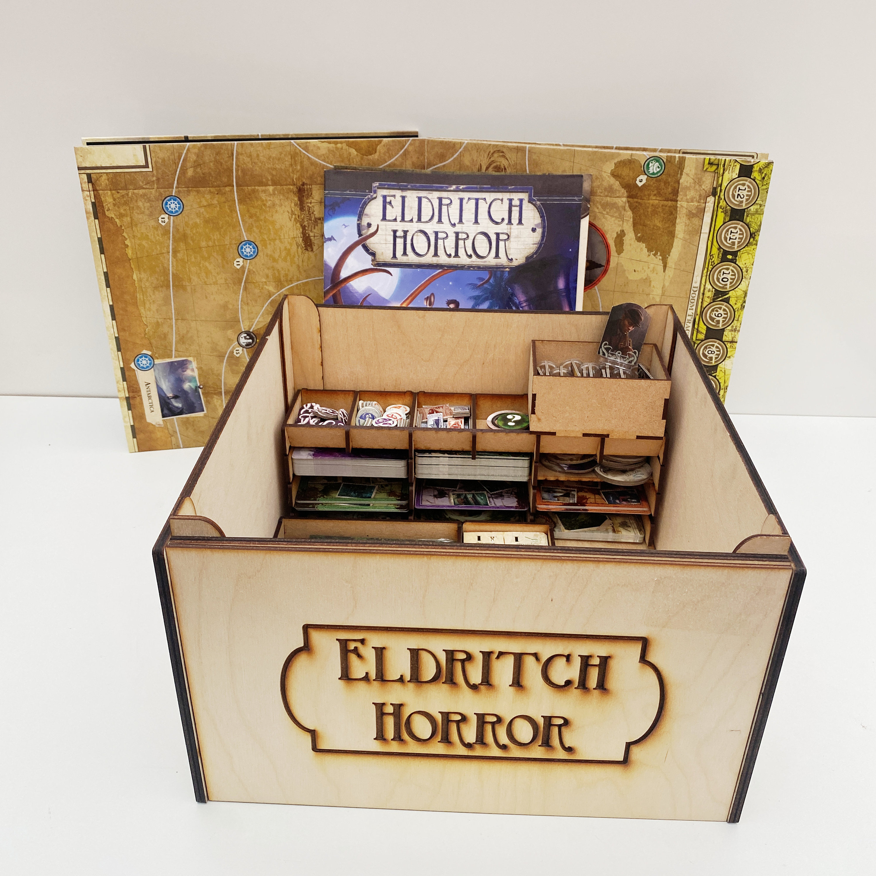 Eldritch Horror Storage Crate for Base and 4 Expansions and Add-ons ...