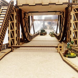 WW2 Normandy Pegasus Bridge – 28mm to 32mm Wargames, Role Play or ...