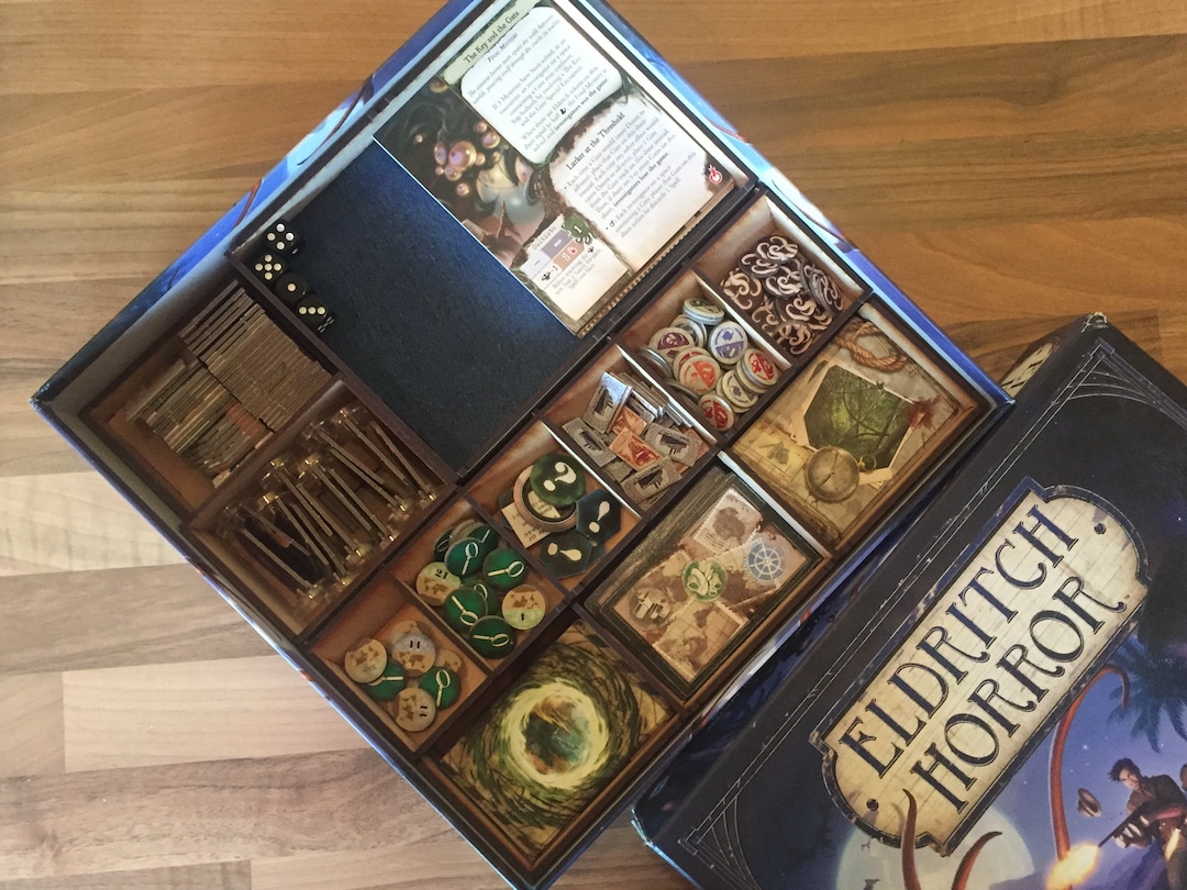 Box Insert for Eldritch Horror Organized and Ready to Play - Etsy