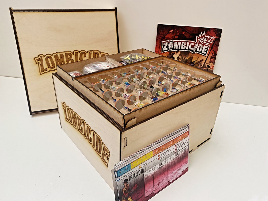 Zombicide Superbox Storage Crate and Organisers for Game and Expansions ...