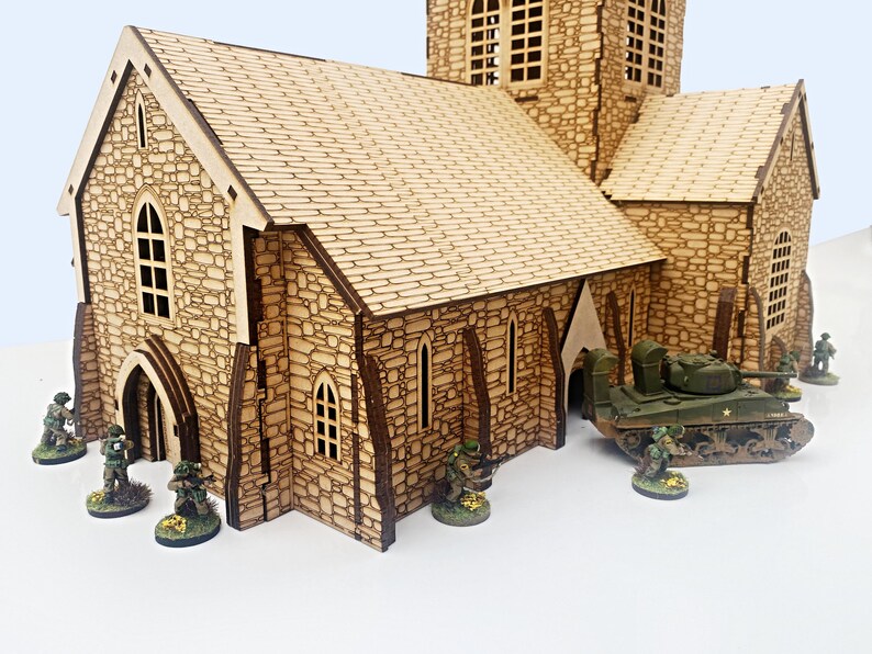 WW2 Normandy St Mere Eglise – 28mm to 32mm Wargames, Role Play or ...