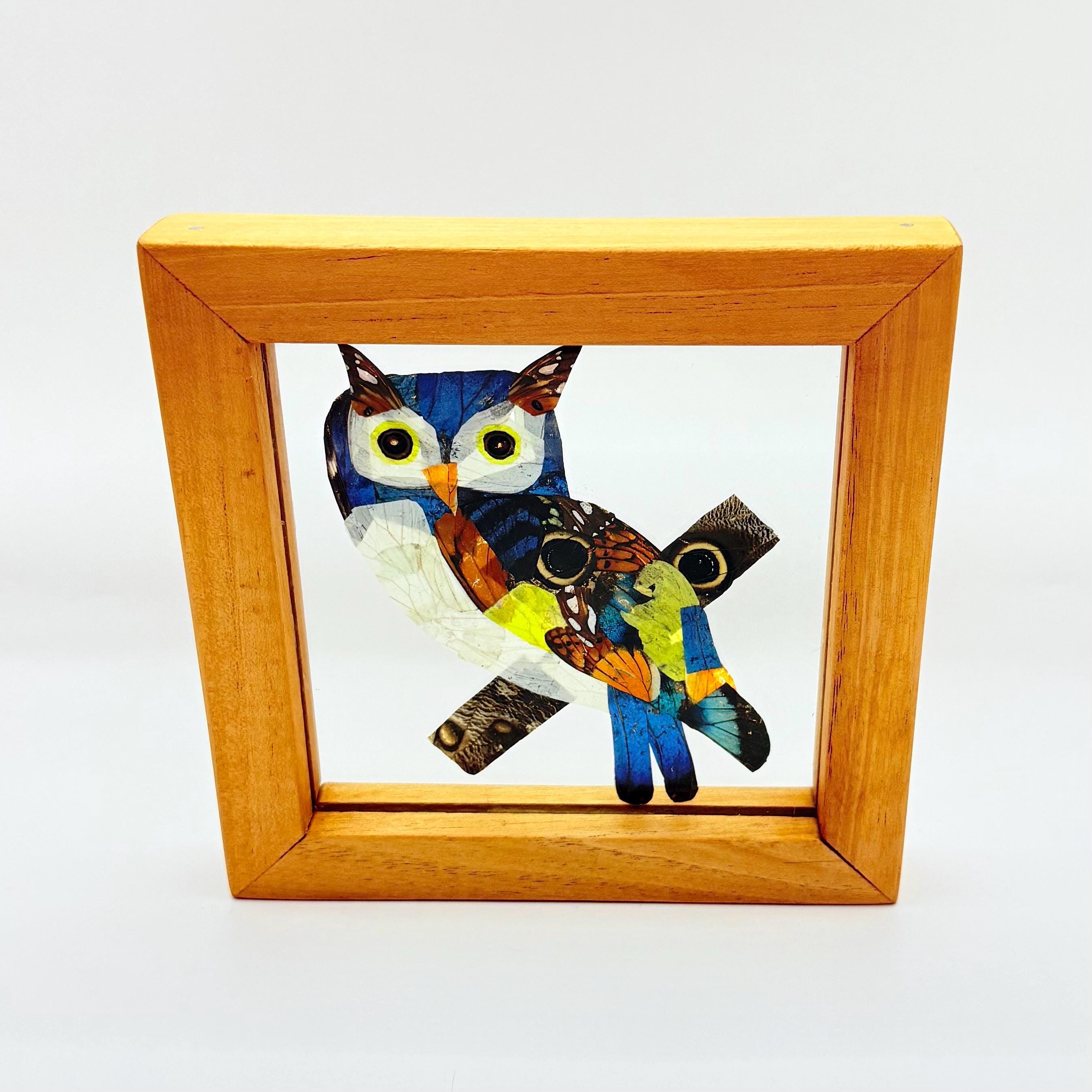 Framed Butterfly Wing Art: Handmade Belizean Craft - Etsy