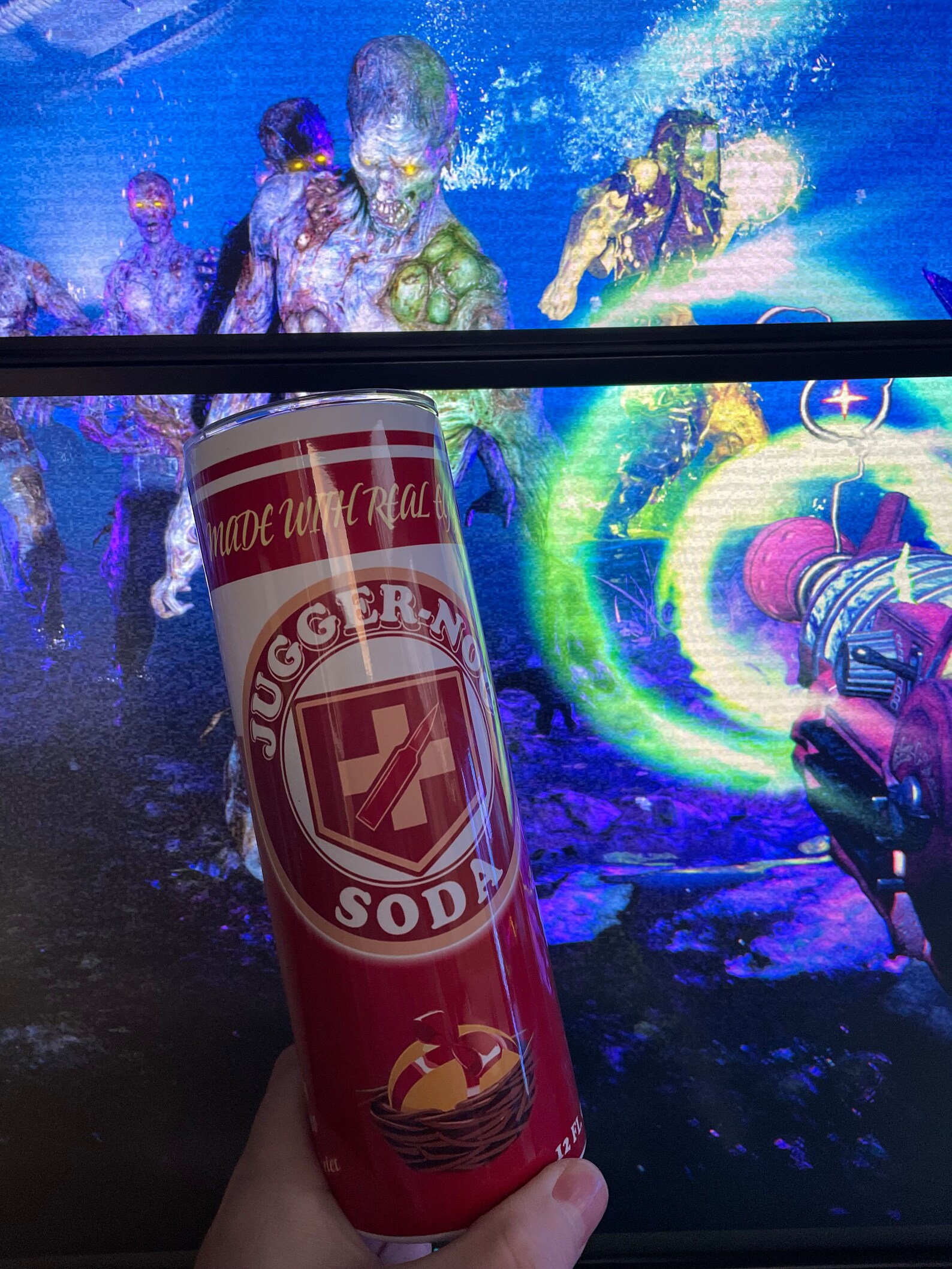 Call of Duty Zombies Perk-a-cola JUGGER-NOG Tumbler 20oz Hot/cold - Etsy