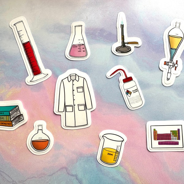 Laboratory Sticker - Etsy