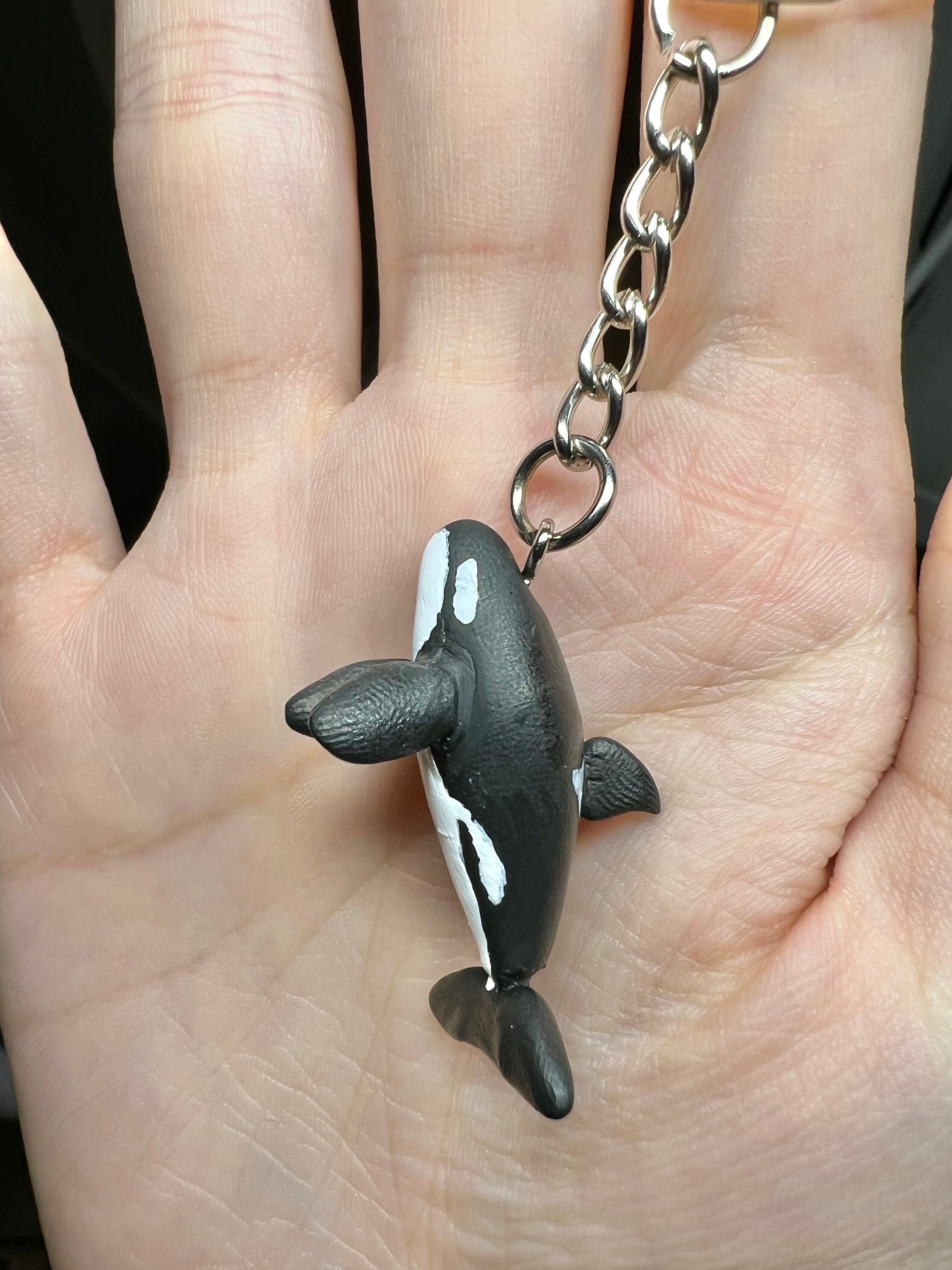 Orca killer Whale Keyring - Etsy