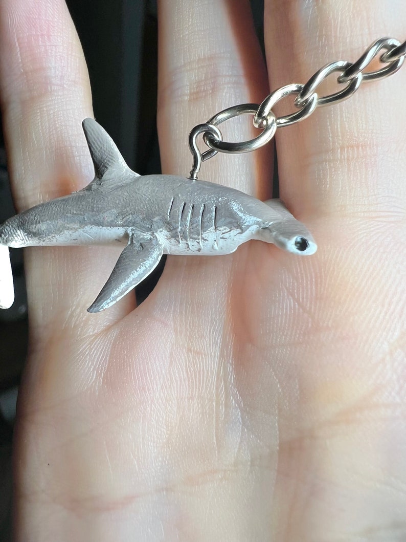 Hammerhead Shark Fish Keyring - Etsy