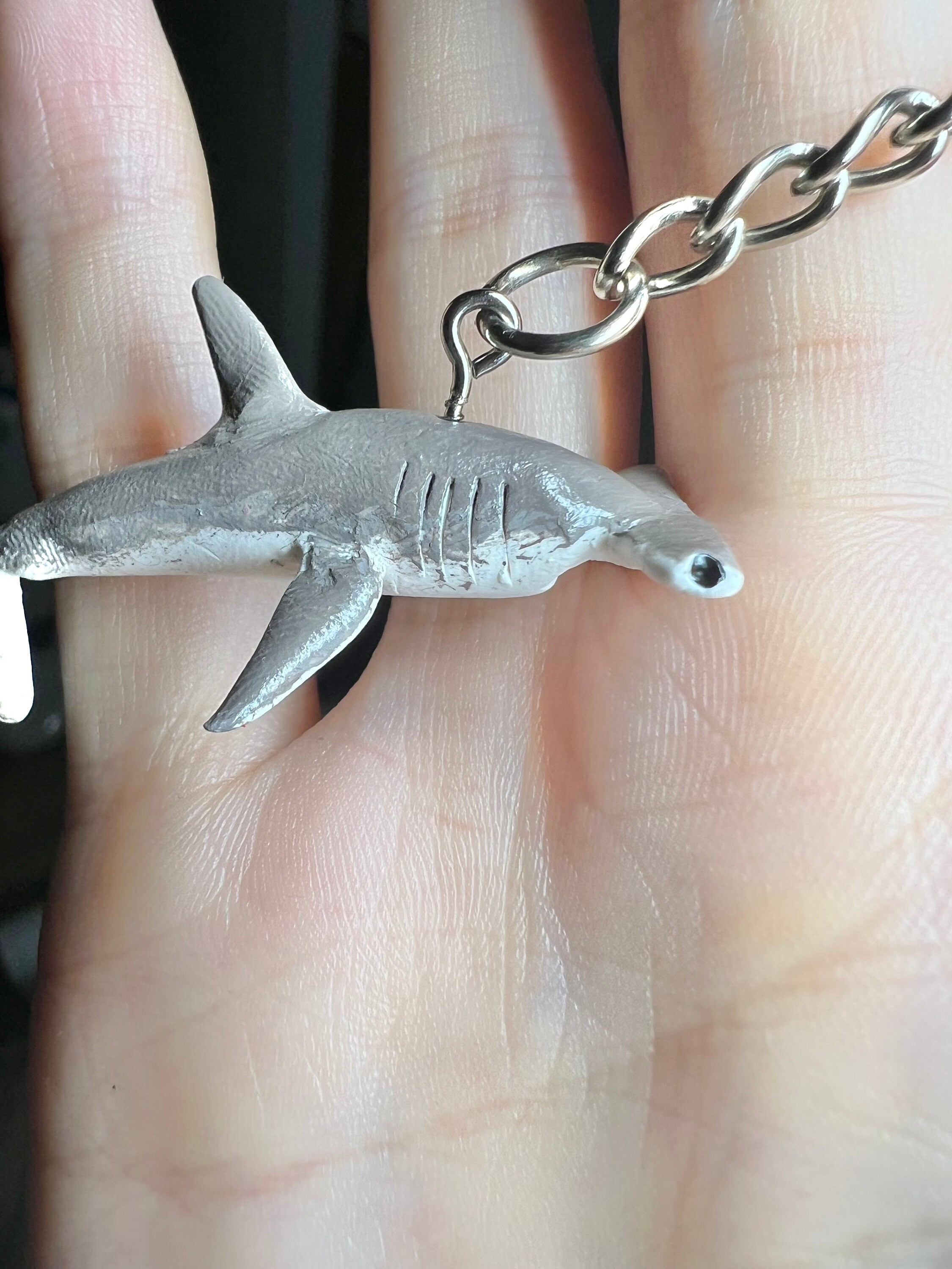 Hammerhead Shark Fish Keyring - Etsy
