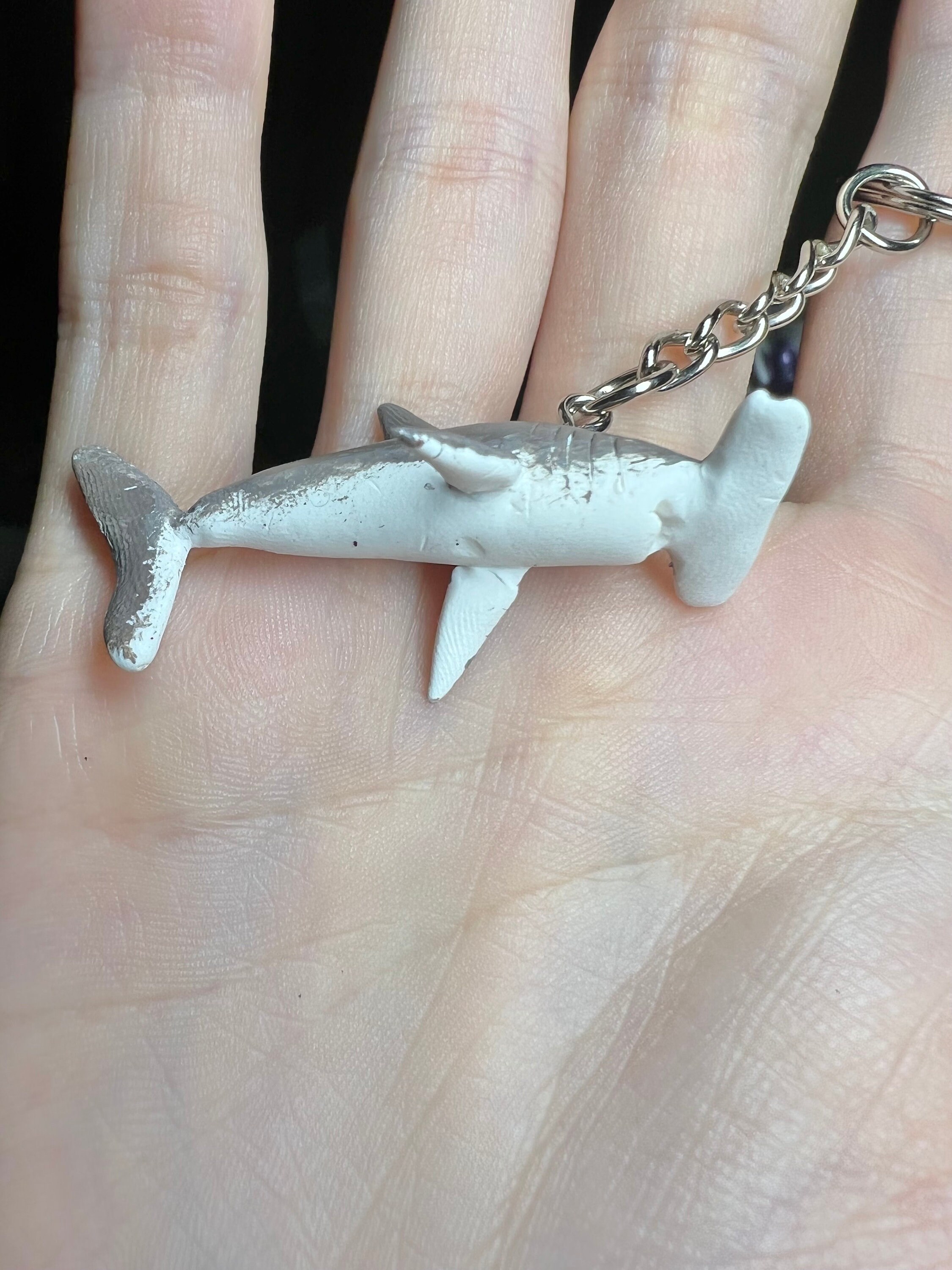 Hammerhead Shark Fish Keyring - Etsy