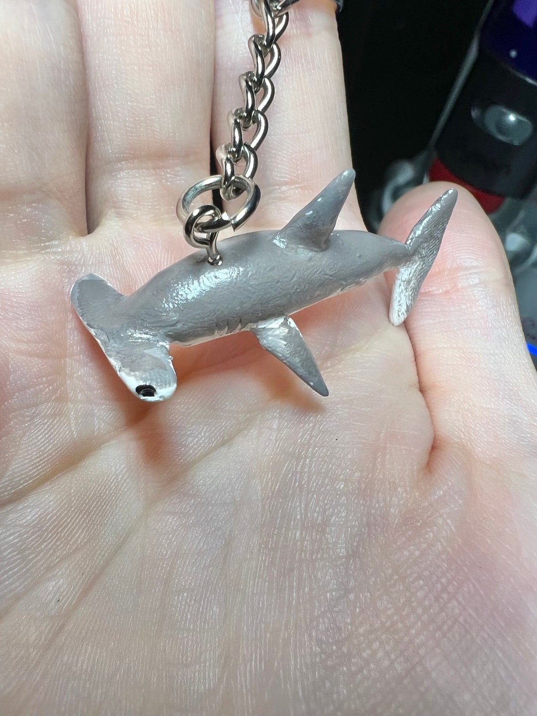 Hammerhead Shark Fish Keyring - Etsy