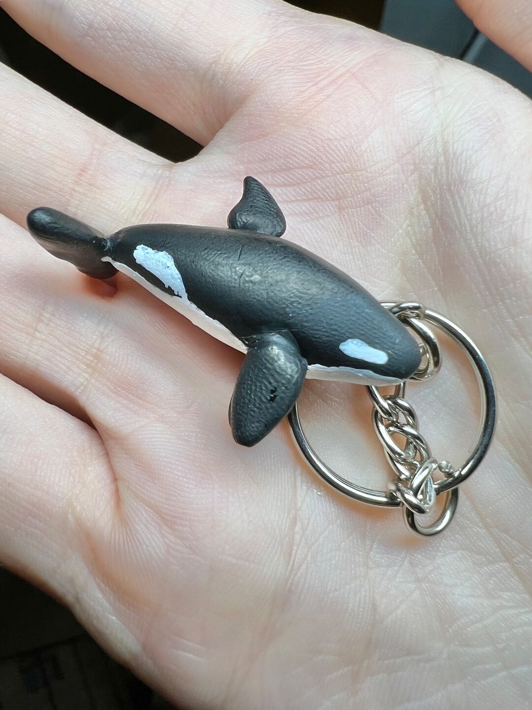 Orca (killer Whale) Keyring - Etsy
