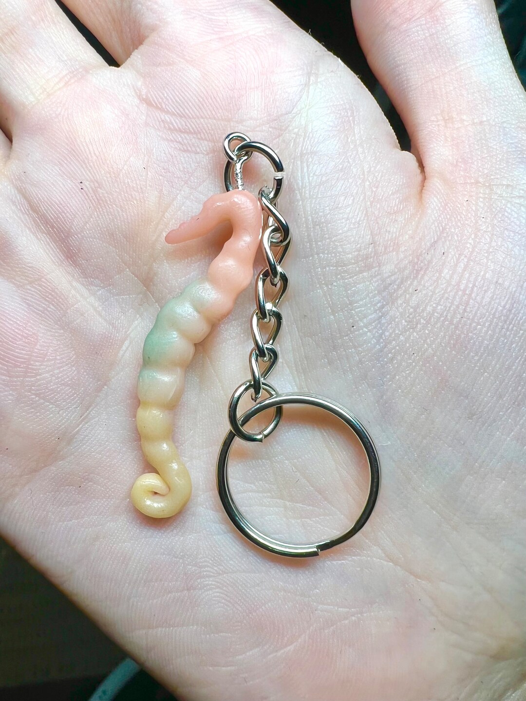 Seahorse Keyring - Etsy