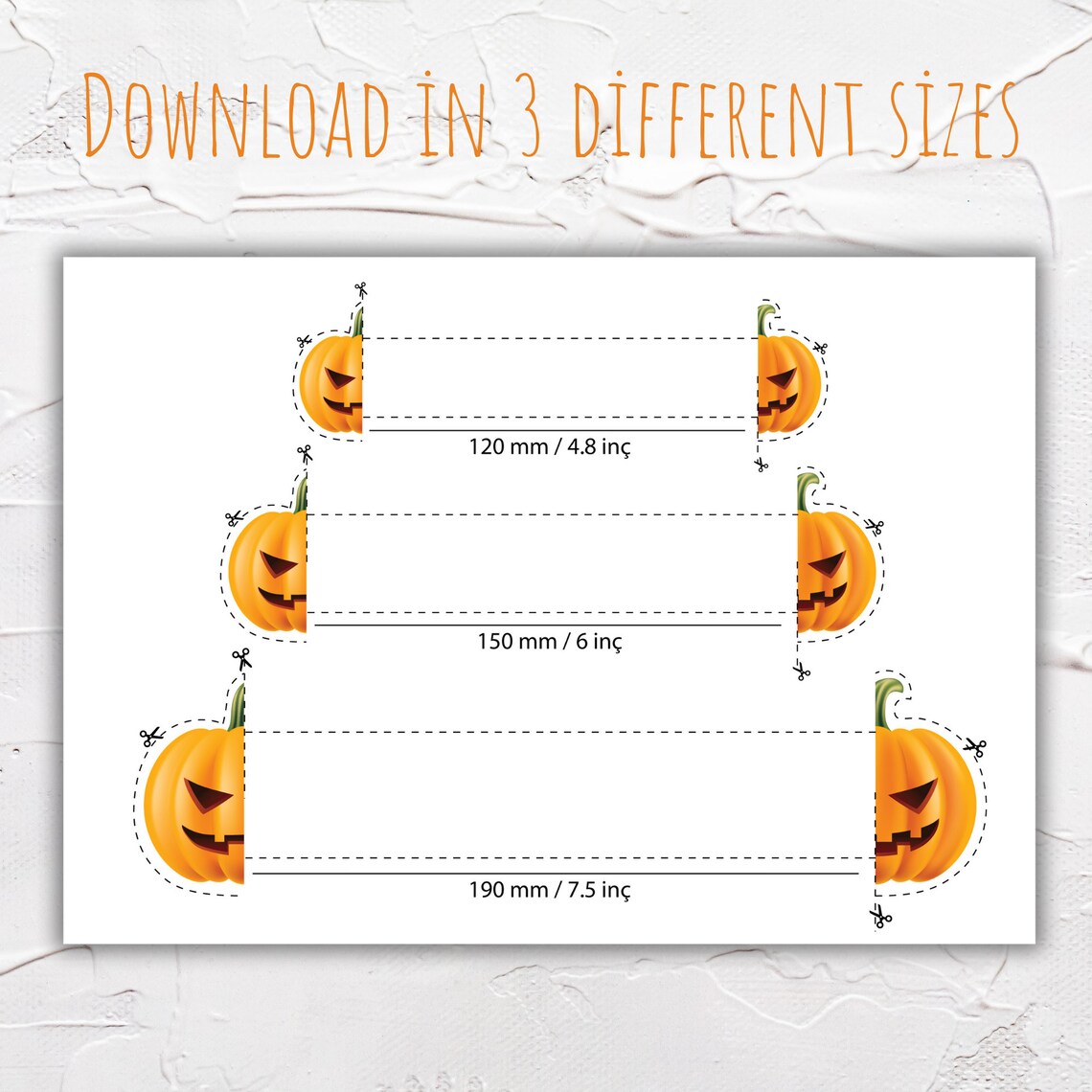 Printable Halloween Bracelet | Halloween Wristbands Wristlet Wriststrap ...