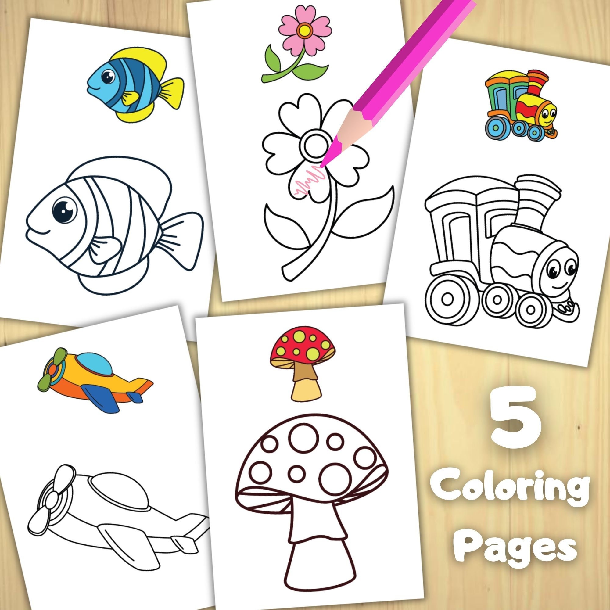 Printable Coloring Pages for Kids | Preschool Printables | Kindergarten ...