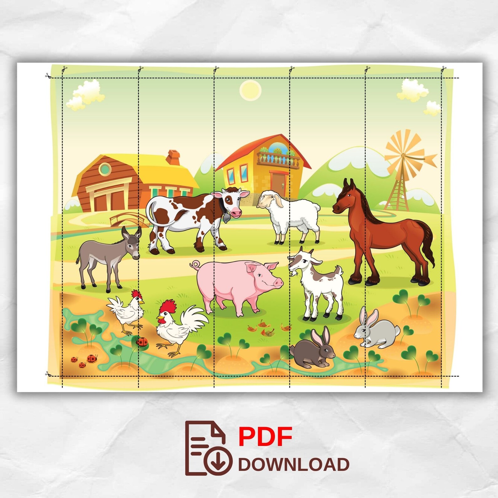 Printable Puzzle Activity | Preschool Printables | Kindergarten ...