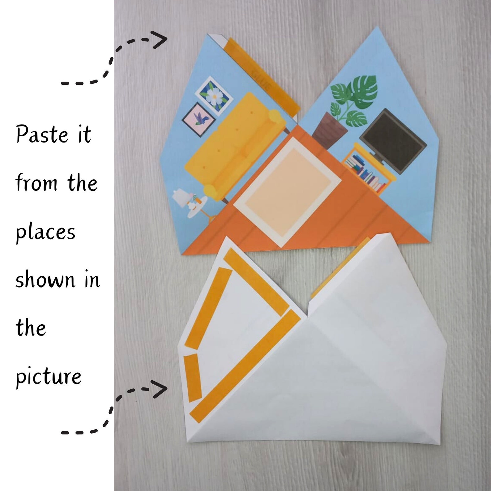 Printable Model Playhouse | Dollhouse | Paper House Activity ...