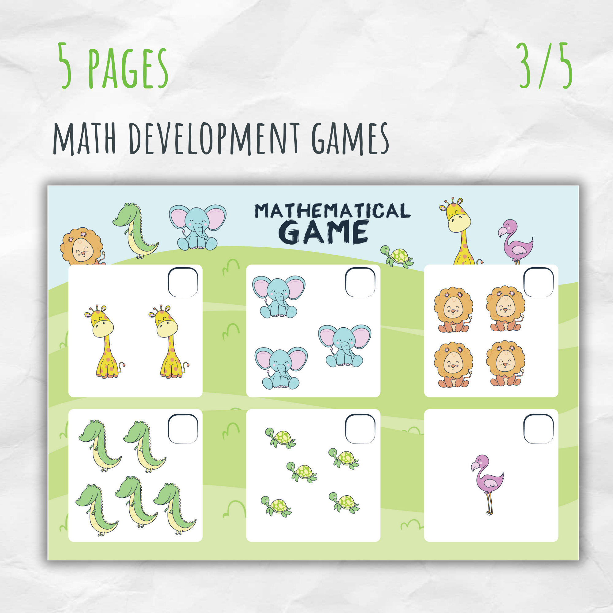 Number Practice Games | Counting Activity | Numbers Worksheet Book | 1 ...