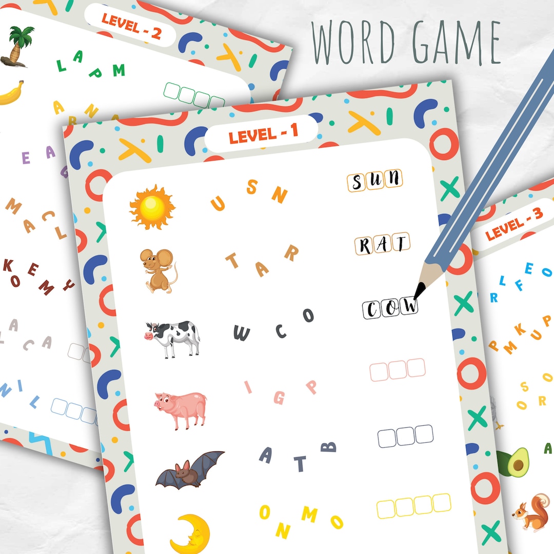 Printable Word Search Game | Word Party | Word Puzzles for Kids ...