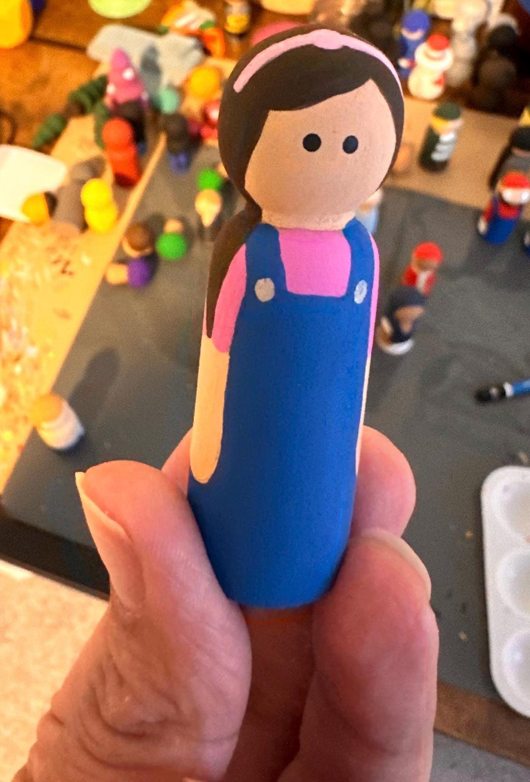Ms. Rachel Peg Doll - Etsy