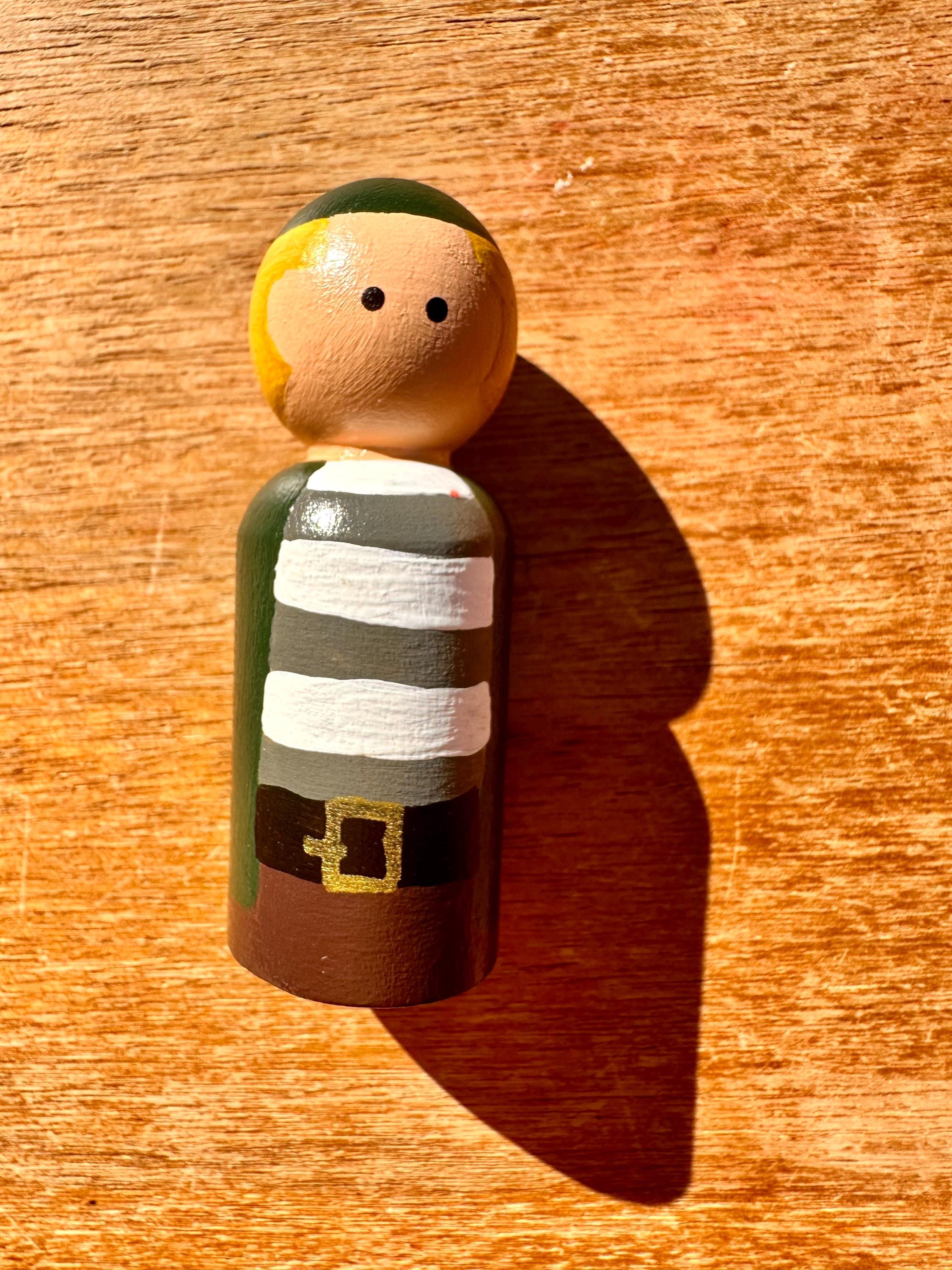 Pirate & Mermaid Peg Dolls - Etsy