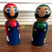 Mario Bros. Peg Doll Set - Etsy