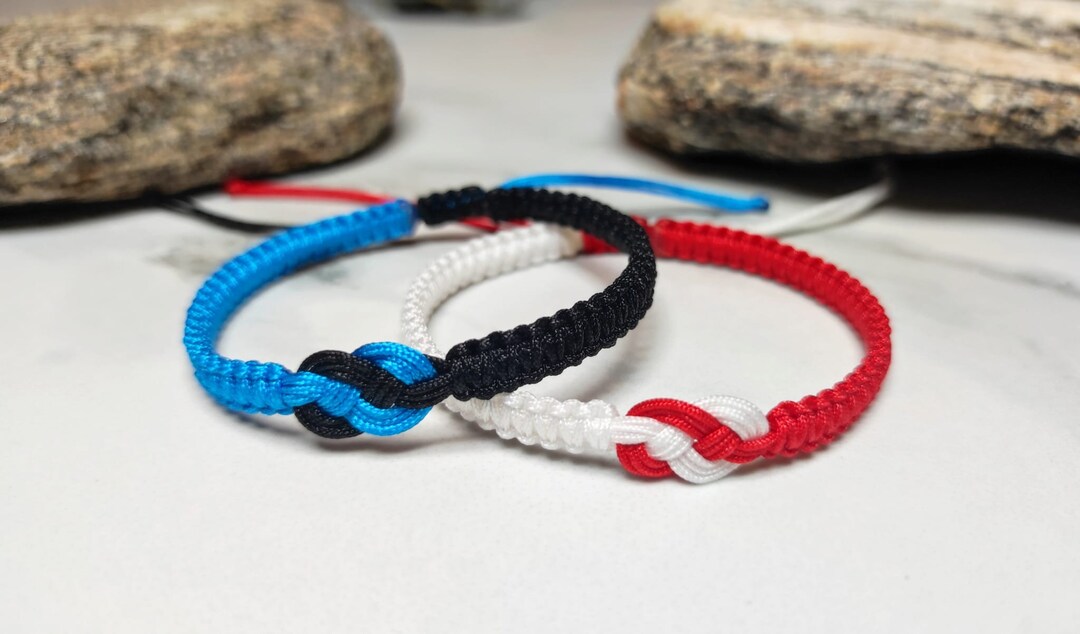 Infinity Macrame Bracelet, Love Forever - Etsy