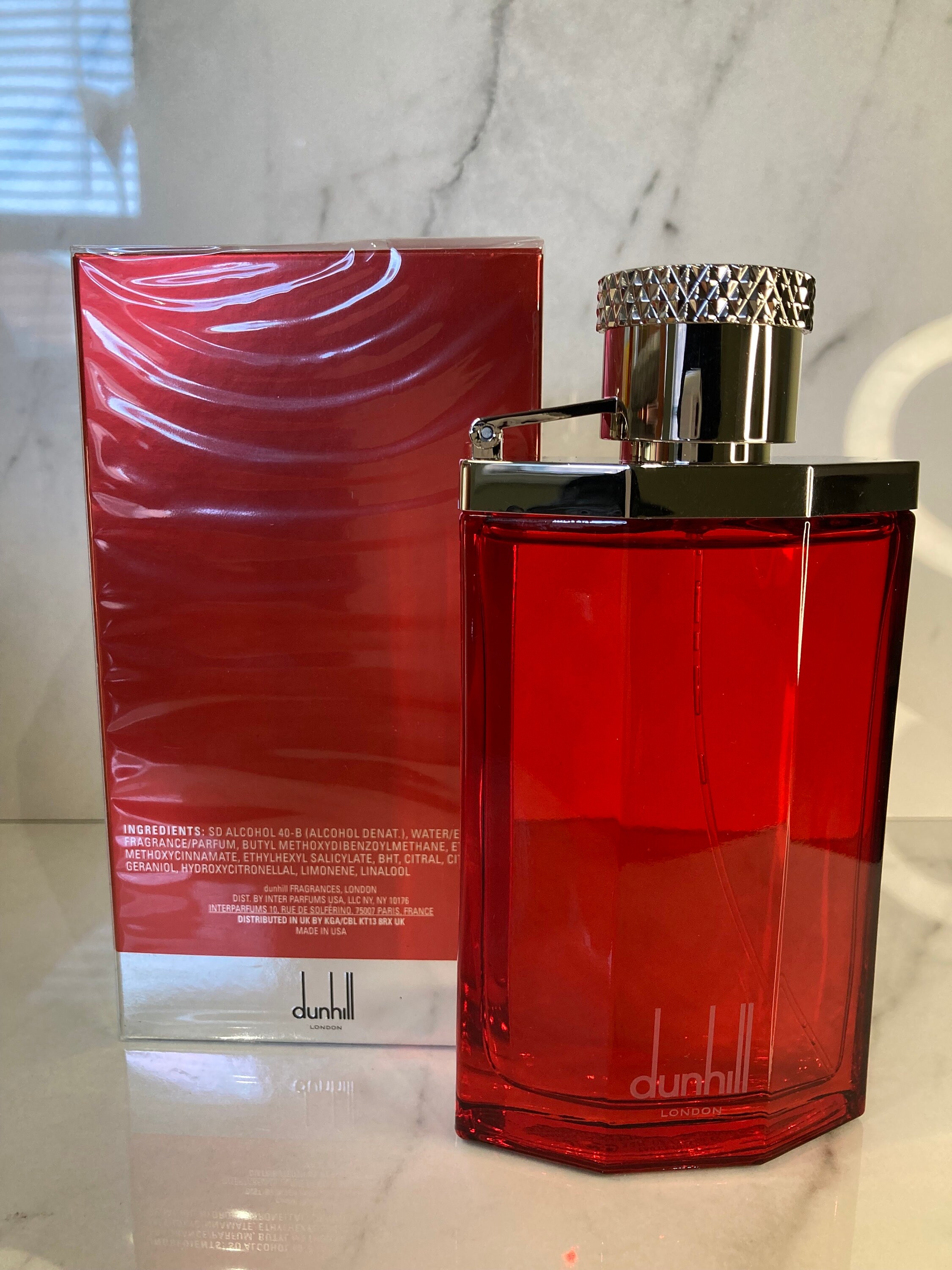 Dunhill Desire Red 3.4/100 Ml Edt Men - Etsy