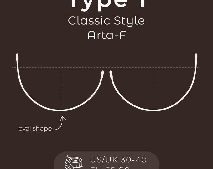 1 Pair FRANCE Underwire for Bra, Lingerie or Swimwear/ Bra Underwire ...