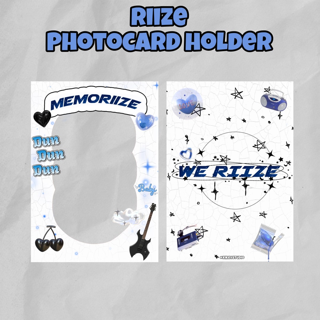 Photocard Kpop Holder - Etsy