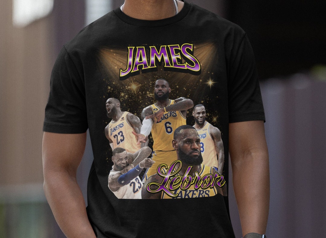 Vintage King Lebron James Shirt 90s Bootleg Style Rap Shirt 90s Bootleg ...
