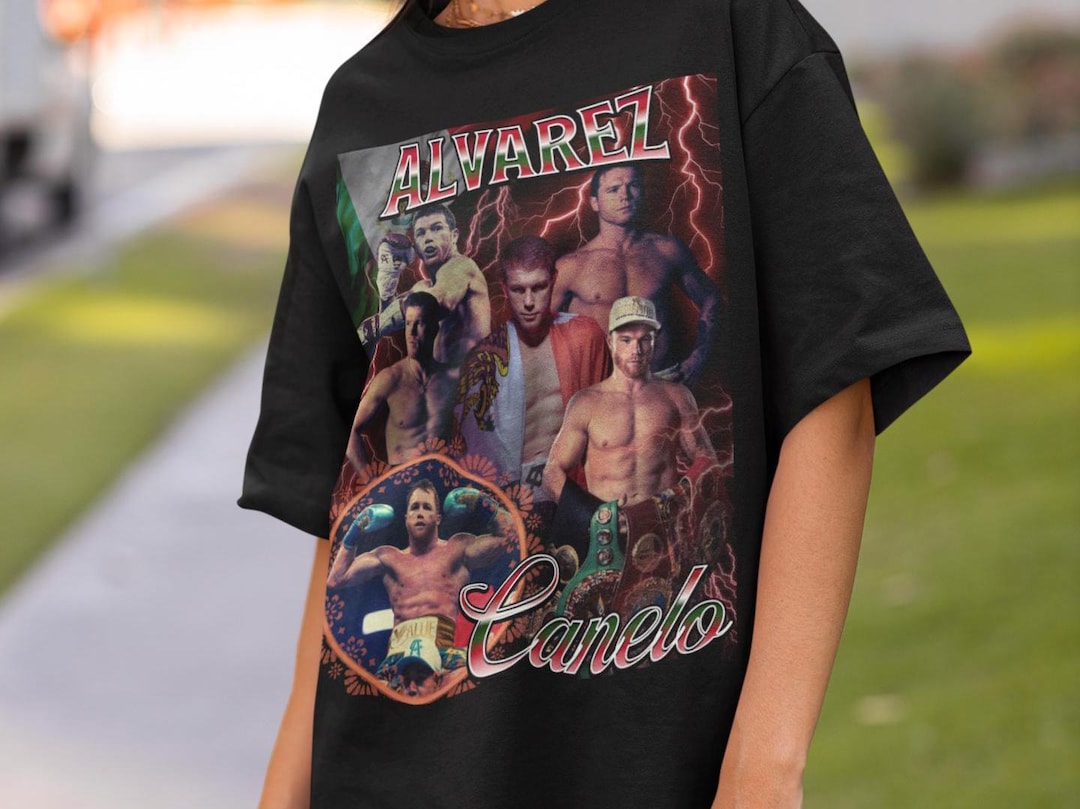 Vintage Canelo Alvarez T Shirt, Boxing Shirt, Classic 90s Graphic Style ...