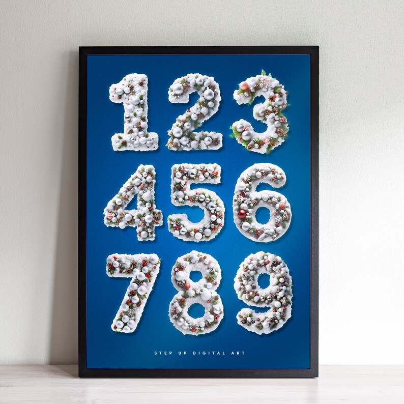Christmas Letters Numbers PNG, Funny Alphabet, Ornaments, Christmas ...