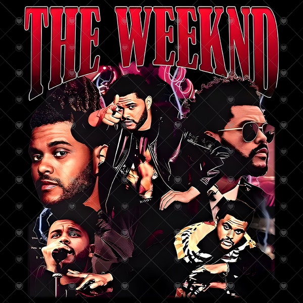 The Weeknd Wall Art - Etsy
