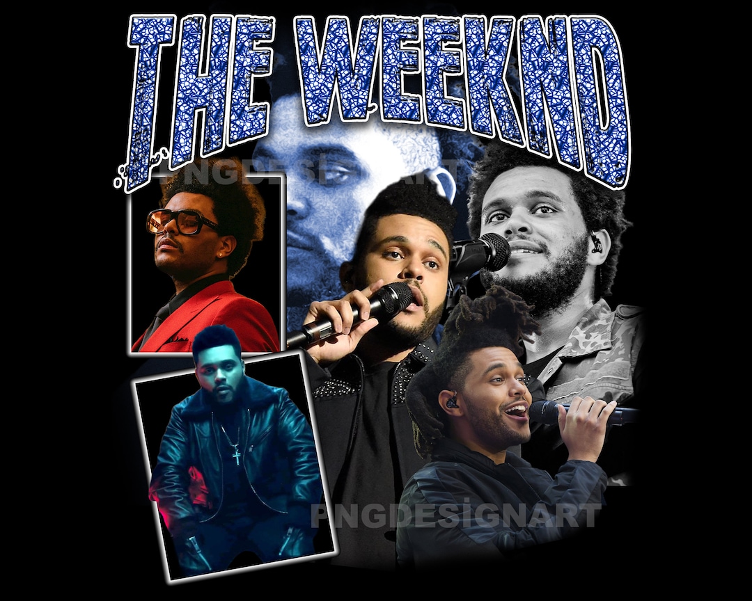The Weeknd Png Ready to Print Printable Design Hiphop - Etsy