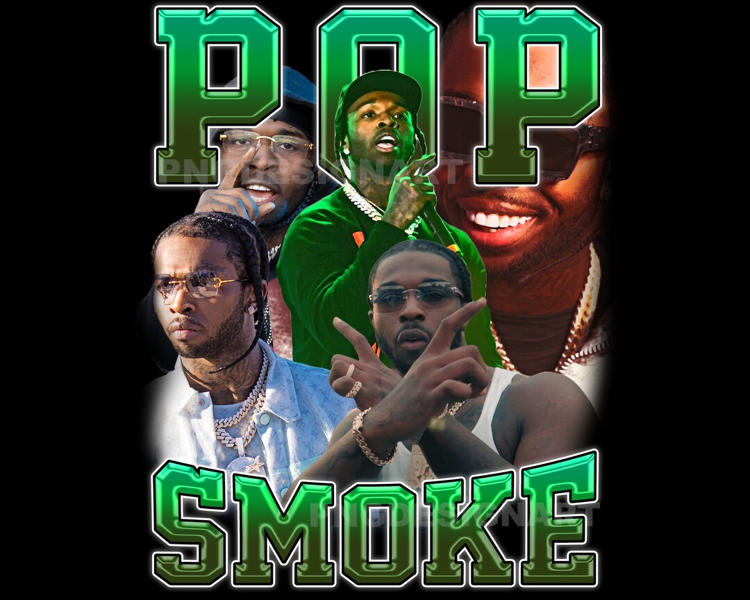 Pop Smoke Png Ready to Print Printable Design Hiphop - Etsy