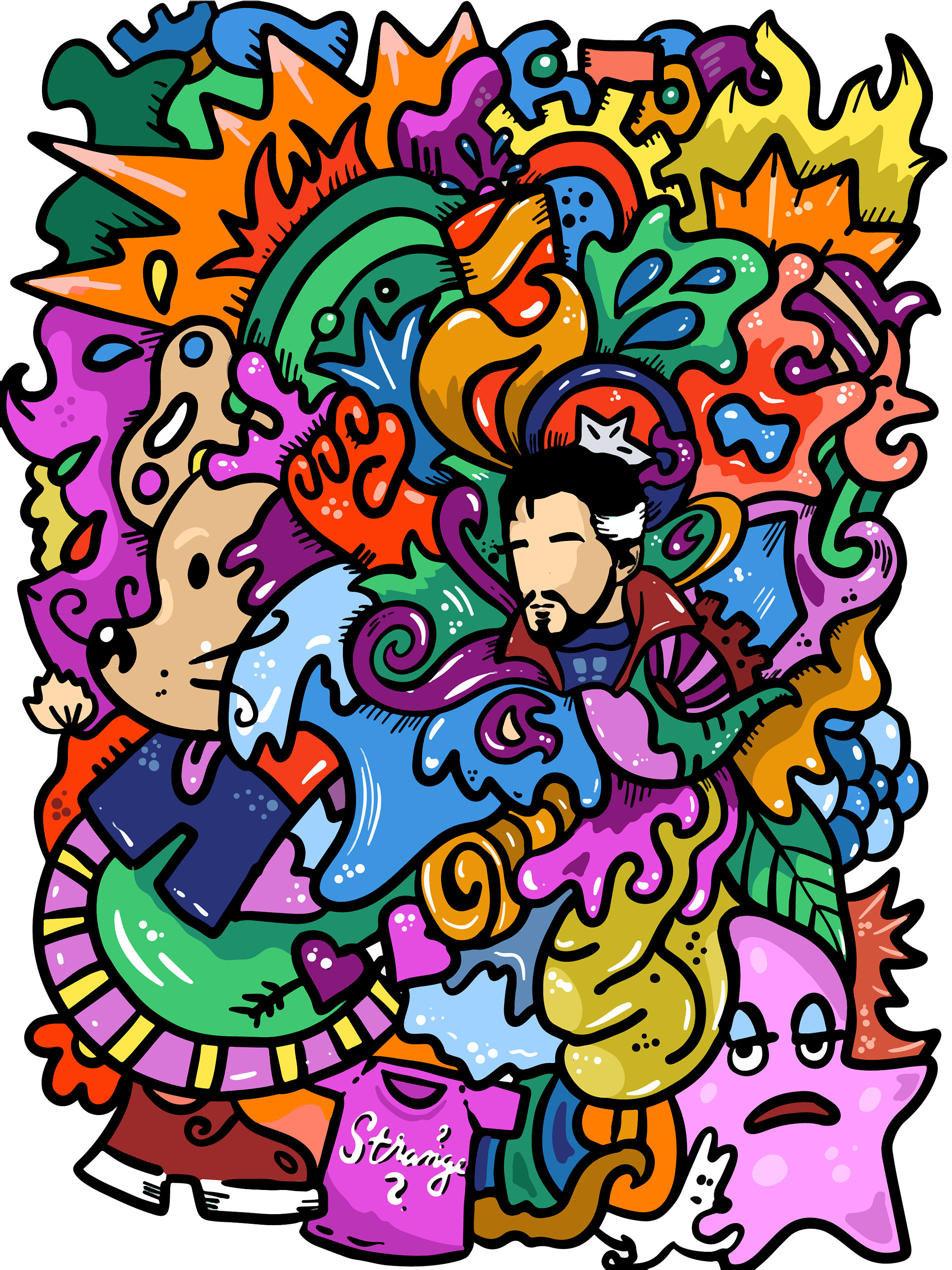 Doodle Art - 004 - Etsy