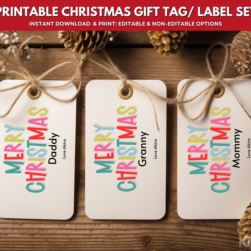 Colorful Gift Tags - 60+ Gift Ideas for 2025
