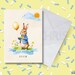 Personalized Peter Rabbit Birthday Card, Kids Custom Birthday Card ...